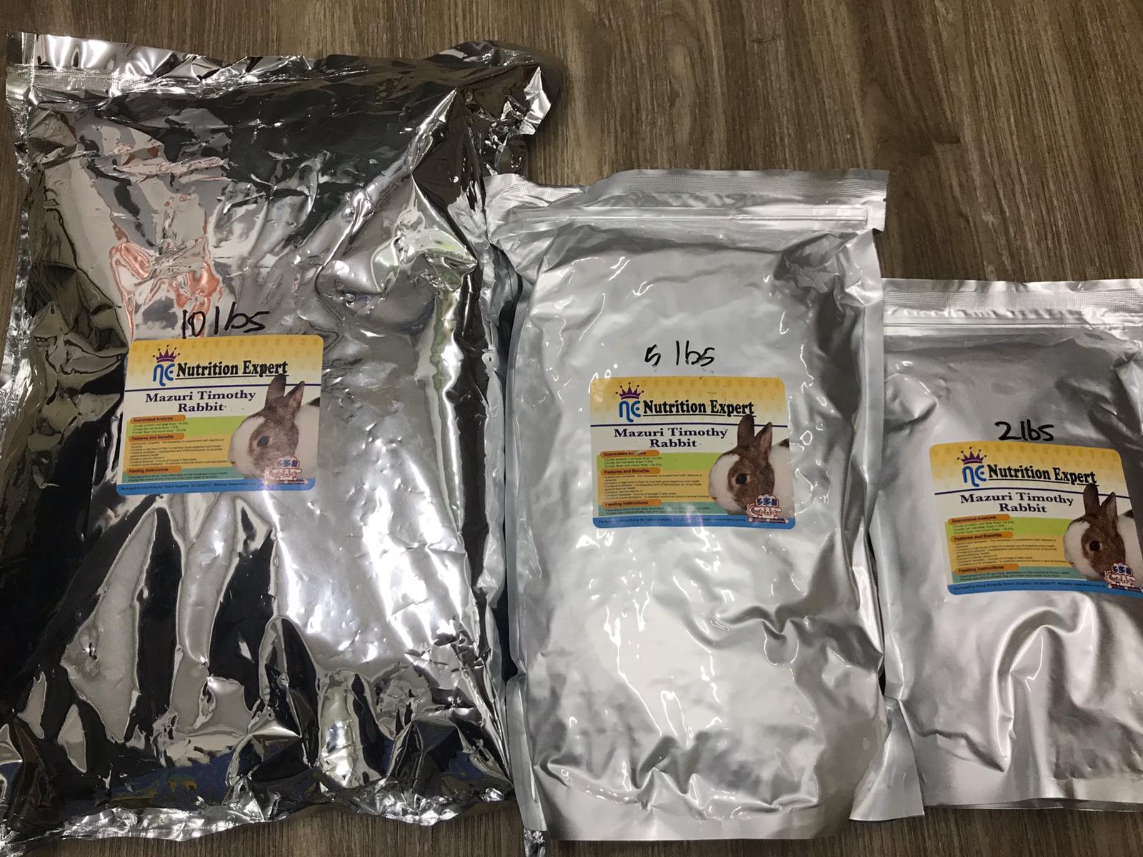 Nutrition Expert Mazuri Timothy-Based Rabbit Diets 10lbs | Hong Kong ...